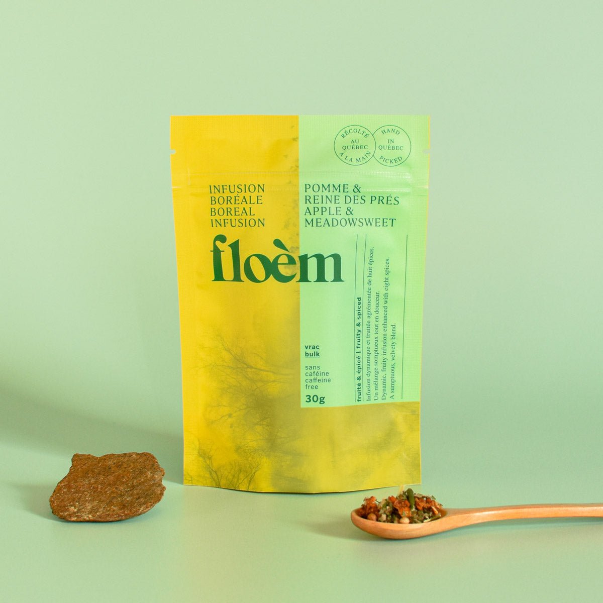 Apple & meadowsweet herbal tea - Loose leaf | Buy online | Floem